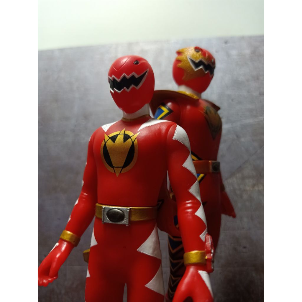 Jual Figure Vinyl RHS Super Sentai Character Abaranger Red Set | Shopee ...