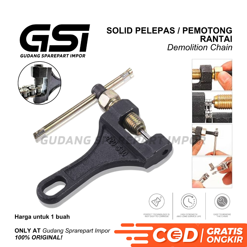Jual SOLID Alat Pelepas Rantai / Pemotong Rantai / Pembuka Rantai ...