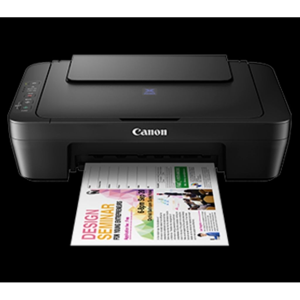 Jual Canon E410 Multifunction Ink Jet Pixma Printer - Black | Shopee ...