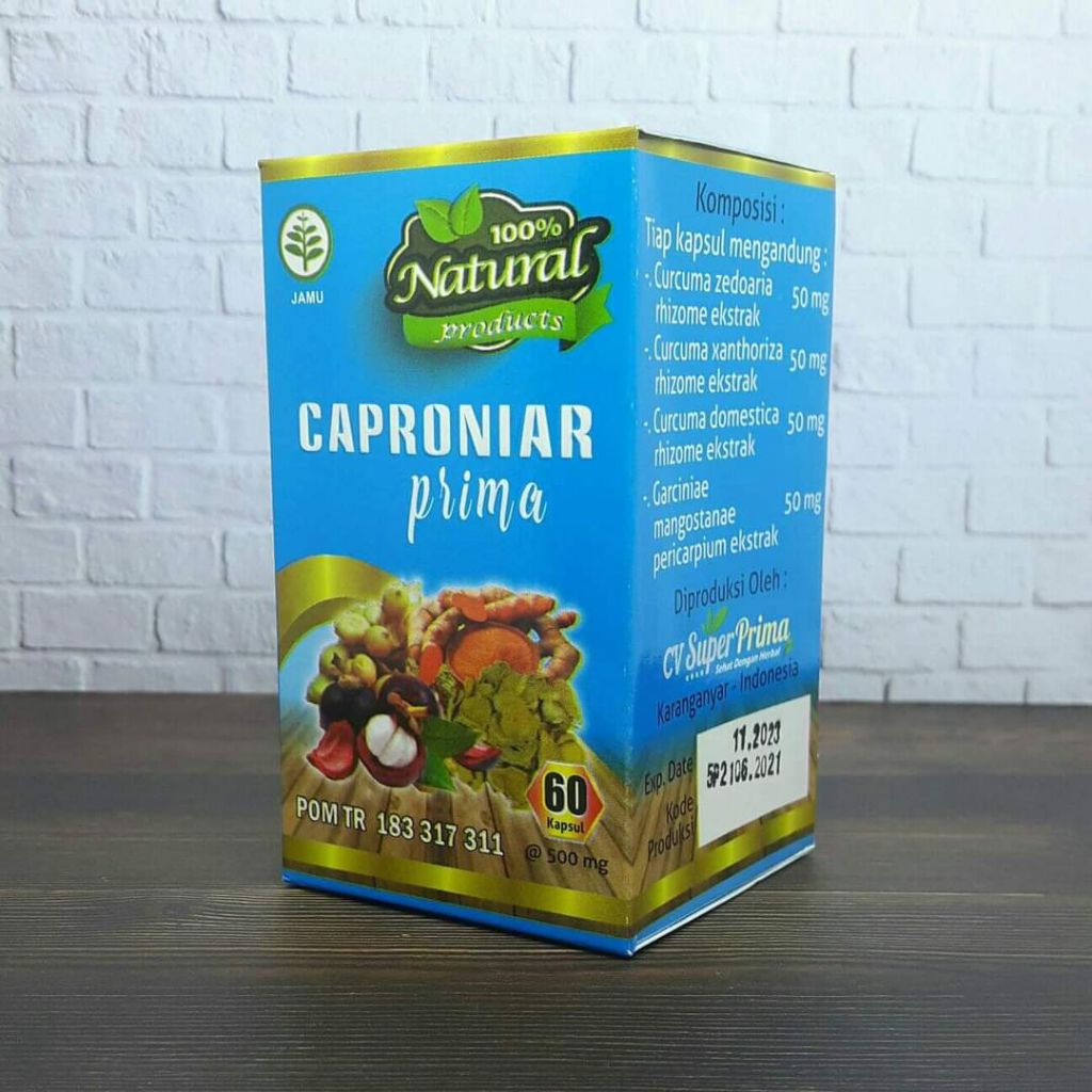 Jual CAPRONIAR HERBAL. EXTRAK . OBAT TURUN BERUK HERNIA ORIGINAL ISI 60 ...
