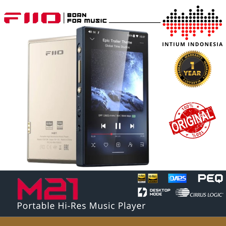 Jual FiiO M21 / M 21 / M-21 CS43198*4 Android 13 Portable Digital Music Player | Shopee Indonesia