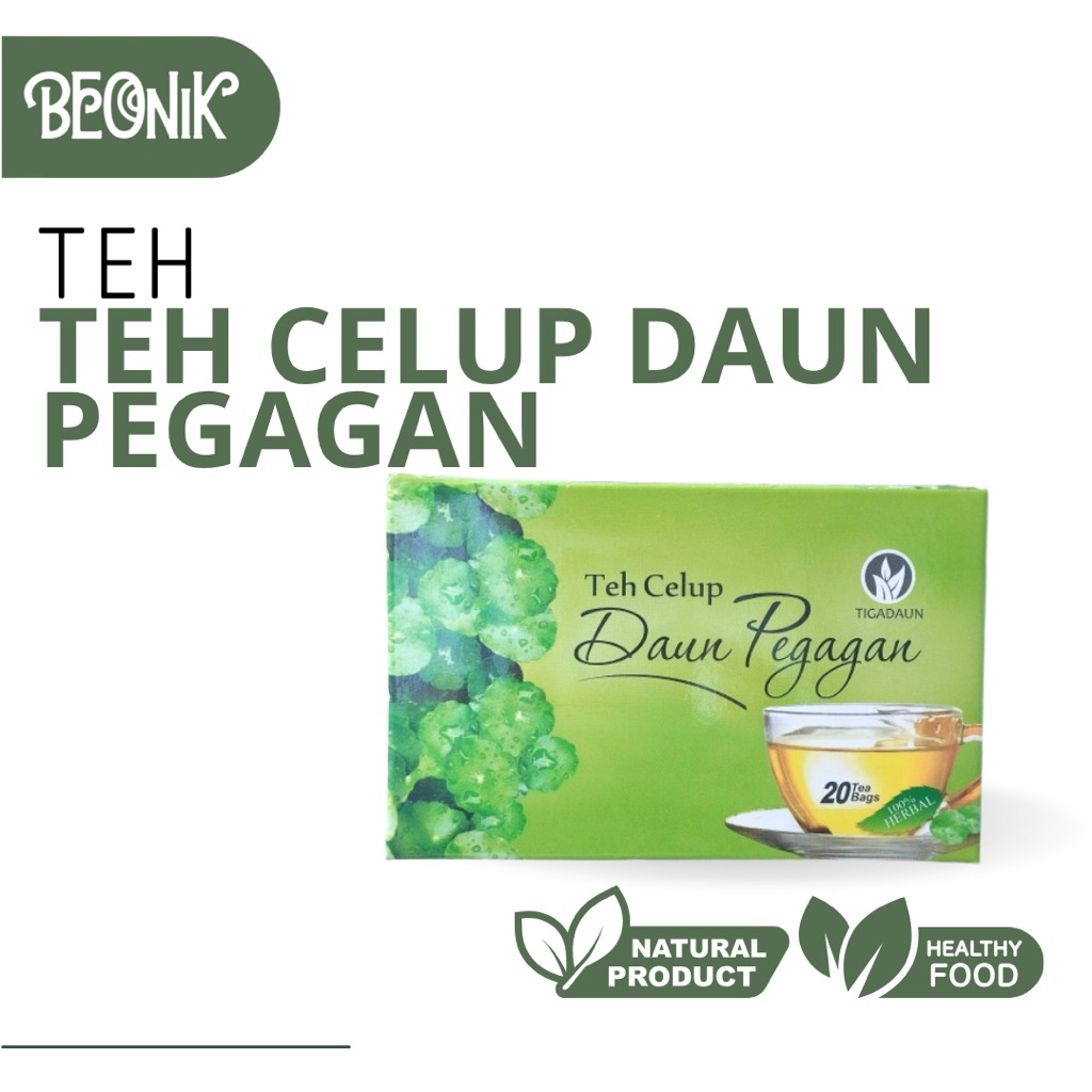 Jual Teh Celup Daun Pegagan Cap Tiga Daun | Shopee Indonesia