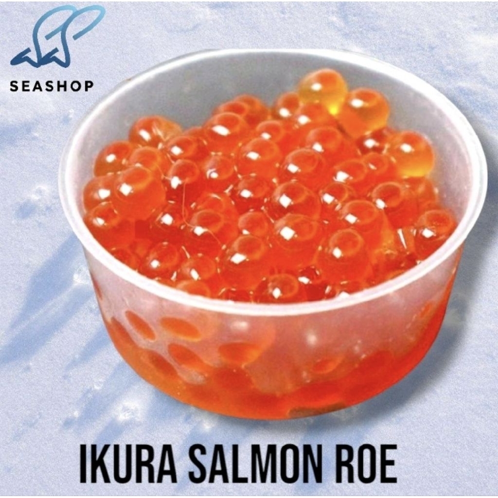 Jual Ikura Salmon Roe - Telur Ikan Salmon - Ikura Import | Shopee Indonesia