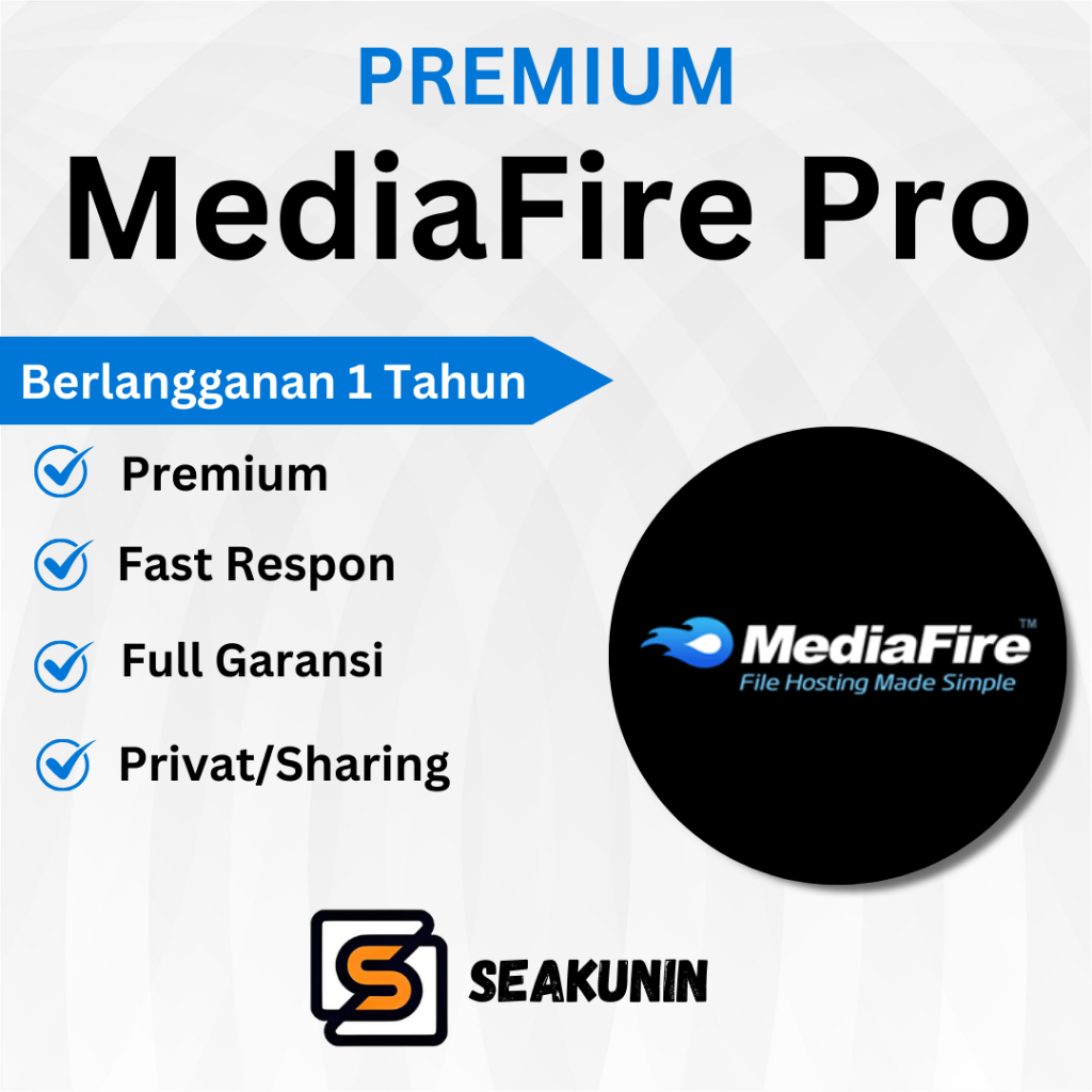 Jual MediaFire Pro 1 Tahun | Shopee Indonesia