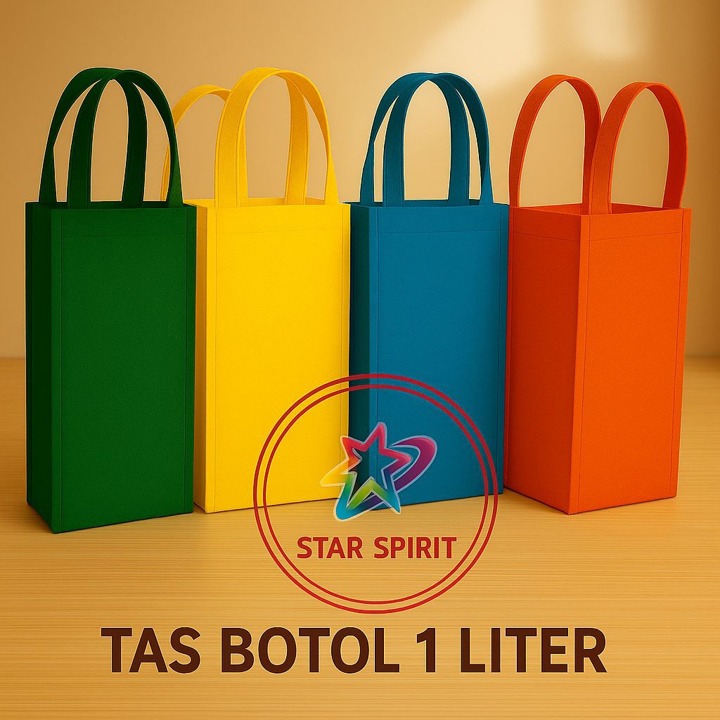 Jual TAS BOTOL 1 LITER - TAS BOTOL KOPI SPUNBOND-TAS BOTOL MINUM-TAS ...