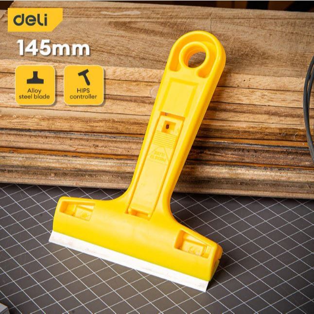 Jual Scrub Kaca Ujung Cutter | Deli Tali Penjepit HIPS 145mm | Shopee ...