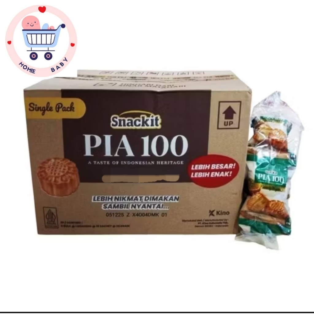 Jual RB SNACKIT PIA 100, kemasan 1 Dus isi 60 pcs, Rasa Coklat dan ...