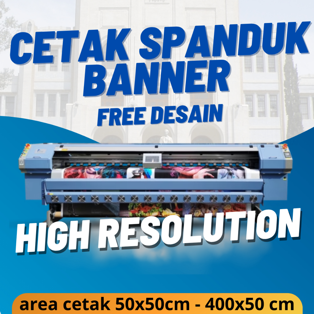Jual CETAK SPANDUK UKURAN 50x50CM - 50X400CM BANNER TOKO KONTER WARUNG ...