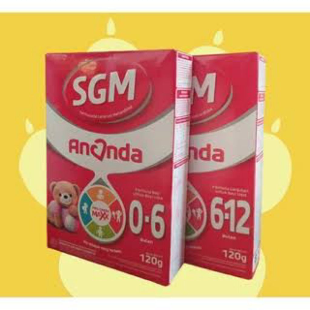 Jual SGM ANANDA TAHAP 1 & 2 KEMASAN 120 GR | Shopee Indonesia