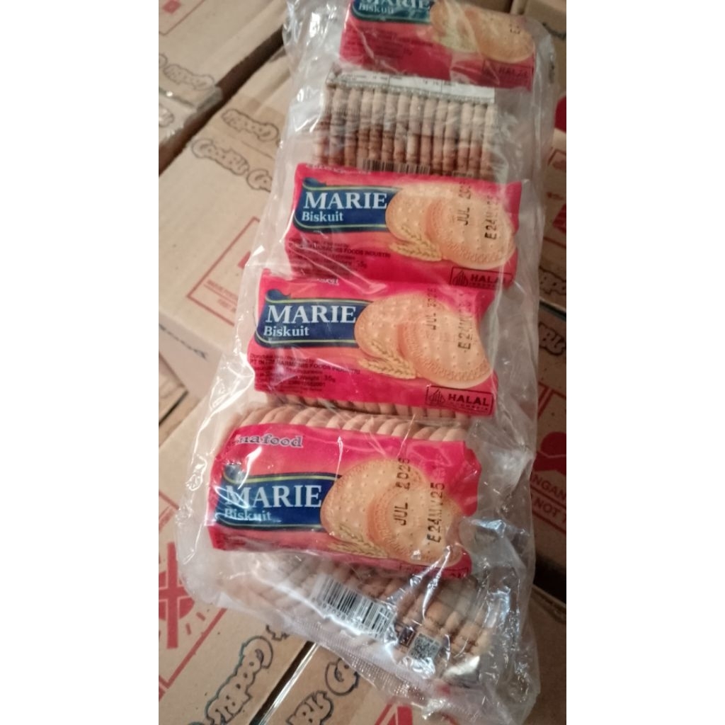 Jual INAFOOD biskuit marie 10x35gram | Shopee Indonesia