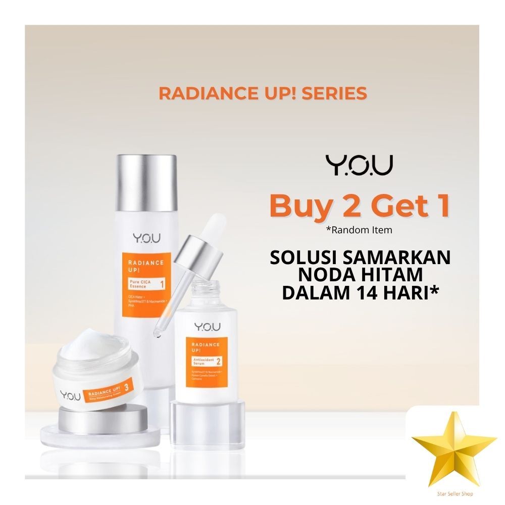 Jual AS Y.O.U Radiance Up Deep Moisturizing Cream / Serum / Essence ...