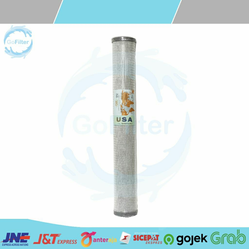 Jual CTO USA 20 INCH FILTER AIR / CARTRIDGE KARBON BLOK CARBON BLOCK 20” / CTO 20” IODINE 800 ...