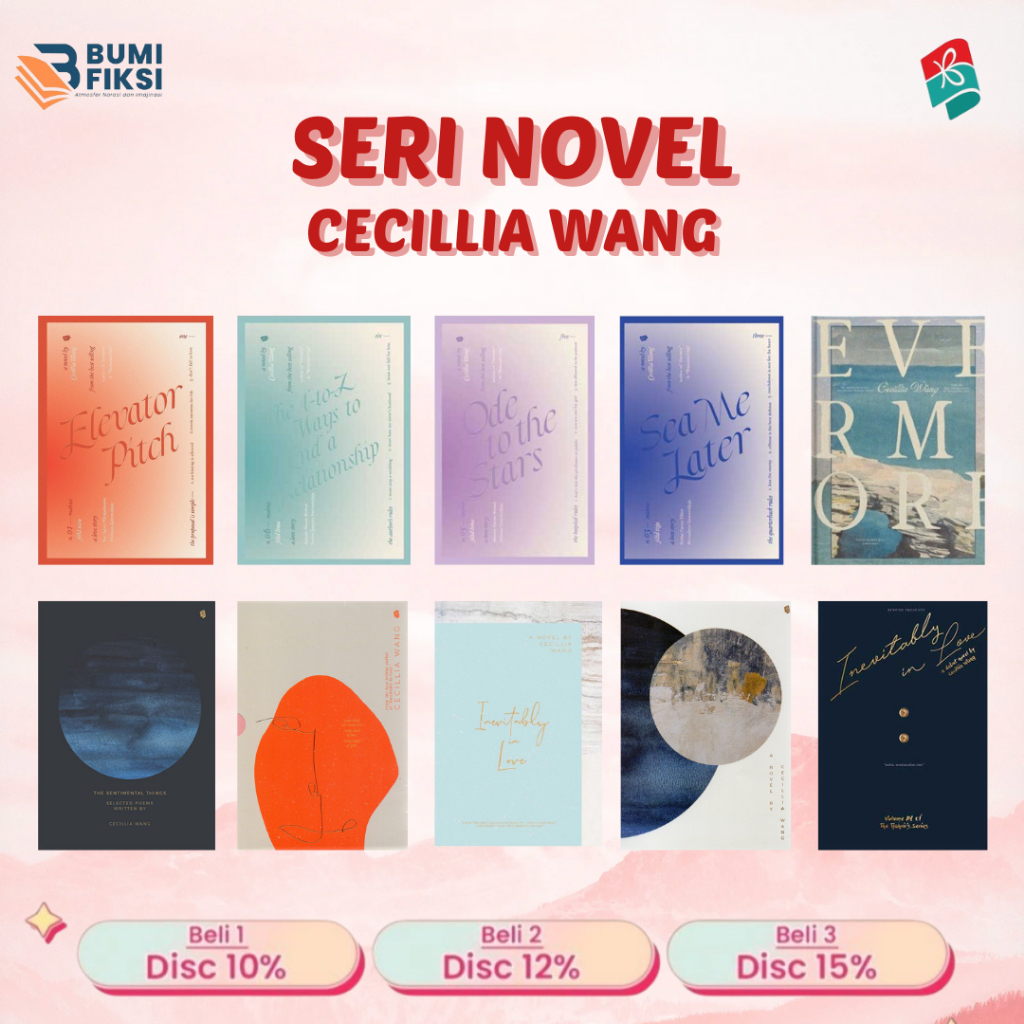Jual [Promo] Seri Buku Novel Karya Cecillia Wang - Bukune - Bumifiksi | Shopee Indonesia