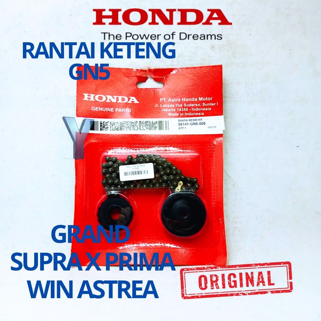 Jual Rantai keteng rantai kamprat GN5 grand supra Prima Win Honda ...