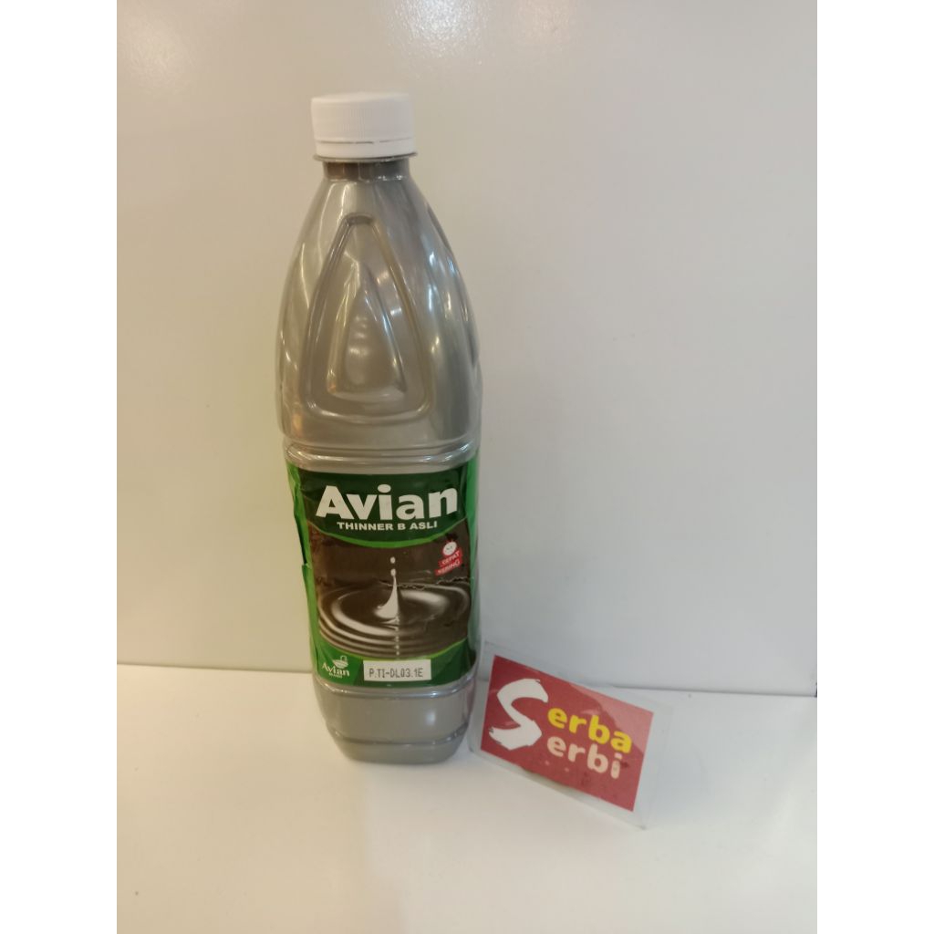 Jual -1LTR THINNER B AVIAN-Pengencer cat minyak kayu asli B | Shopee Indonesia