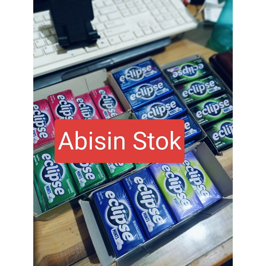 Jual Eclipse Mints Permen Candy Sugar Free Malaysia Import Peppermint ...