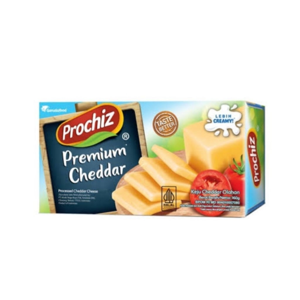 Jual Prochiz Premium Cheddar 160g | Shopee Indonesia