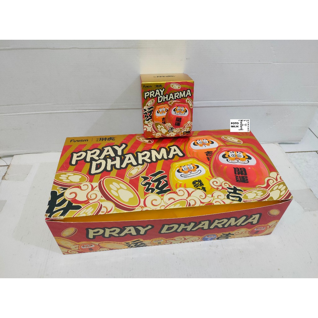 Jual Funism Alexander the Fat Tiger Panghu Pray Dharma Daruma Series ...