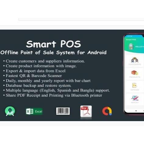 Jual cd aplikasi mobile android pos - Smart POS-Offline Point of Sale System for Android ...