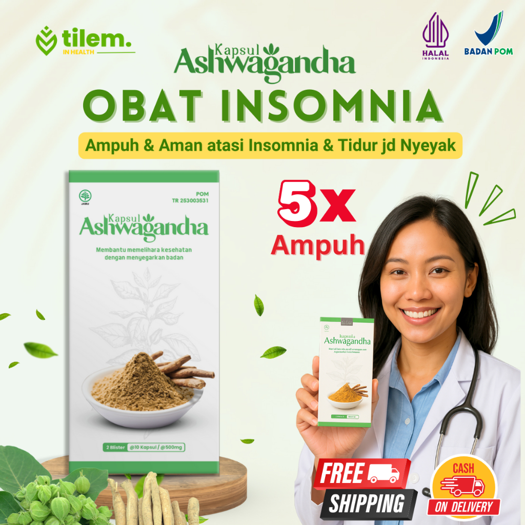 Jual Ashwagandha Obat Stress Herbal Untuk Stress Obat Stress Berlebih ...