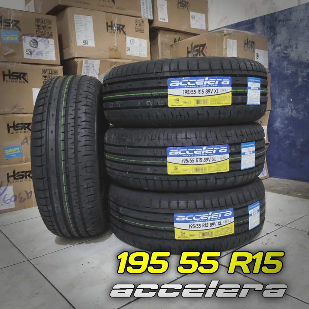 Jual Ban mobil ukuran 195 55 R15 accelera phi-r ban tubles ukuran 195/ ...