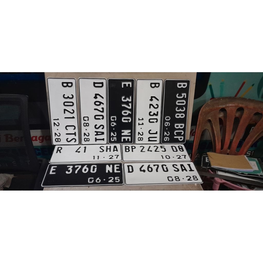 Jual PLAT MOTOR STANDAR | Shopee Indonesia