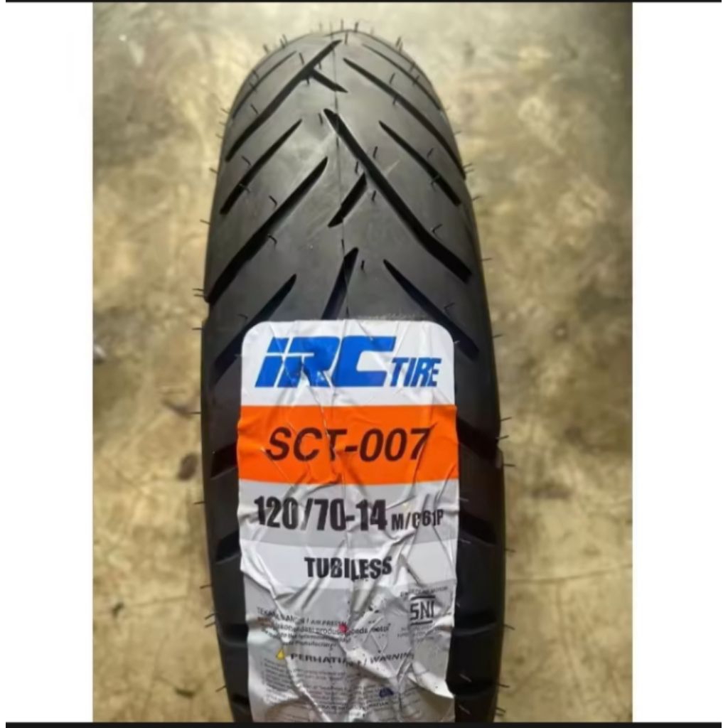 Jual Ban belakang merek irc pcx 150 / vario 160 new uku 120/70 14 ...