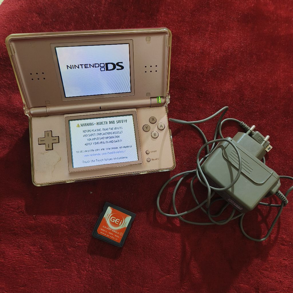 Jual Nintendo DS lite NDS lite warna pink rose gold biru hitam putih ...