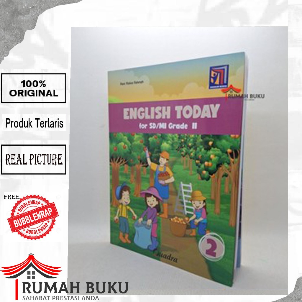 Jual English Today Penerbit Quadra kelas 2 kurikulum merdeka | Shopee ...