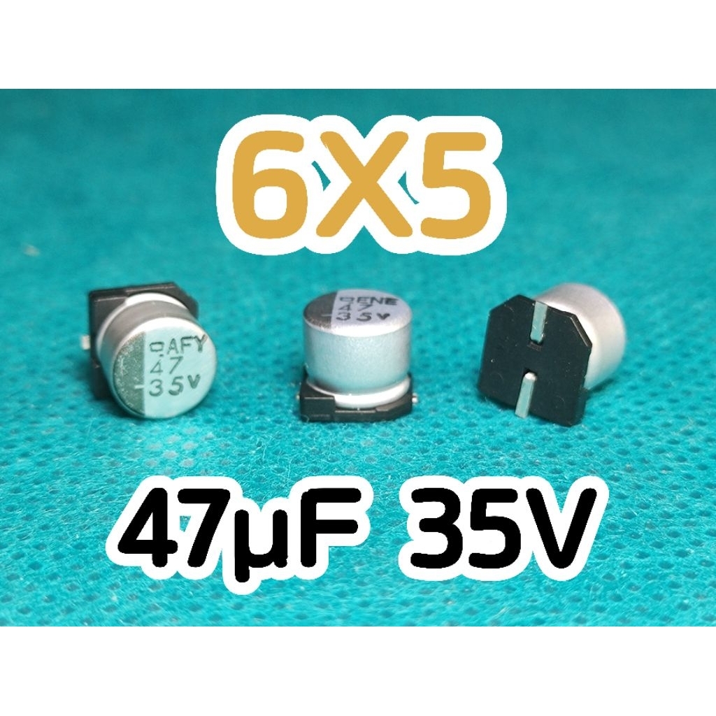 Jual Solid kapasitor capasitor elko elco SMD 35v 47uf 35v 47 uf 35 v 35 ...