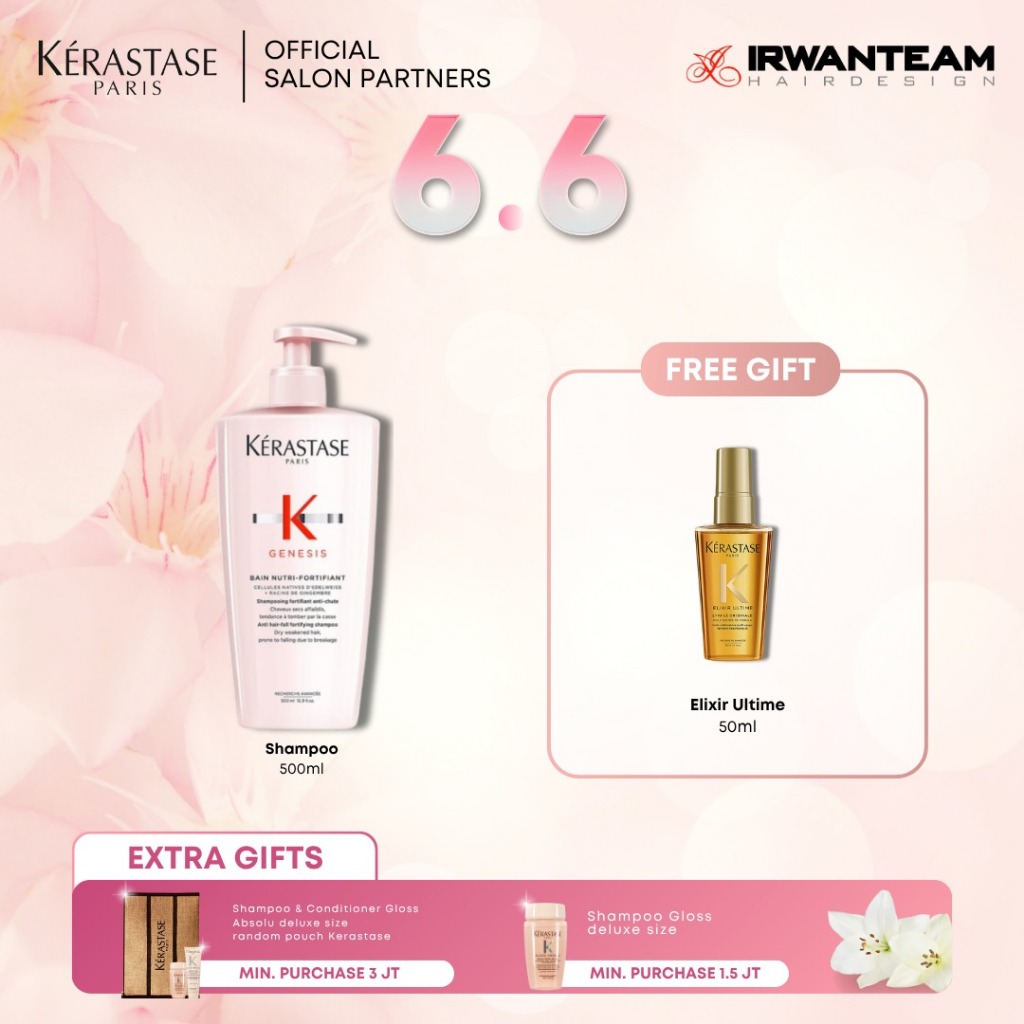 Jual Kerastase Bain Nutri Genesis 500ml Anti Hair Fall Shampoo - Shampo ...