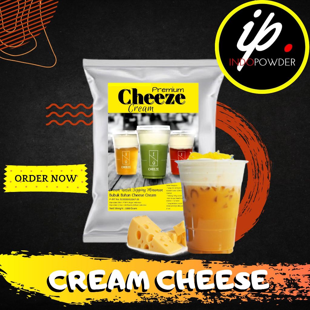 Jual Bubuk CREAM CHEESE Powder 1Kg I CHEESE CREAM Powder I Cheese Foam ...