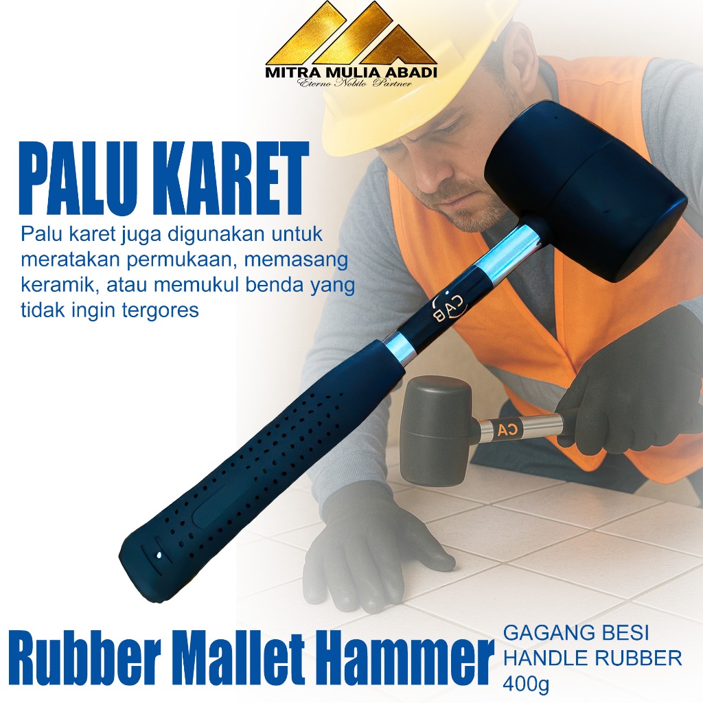 Jual Palu Karet Keramik Anti Slip 16oz – Palu Karet Keramik Serbaguna ...