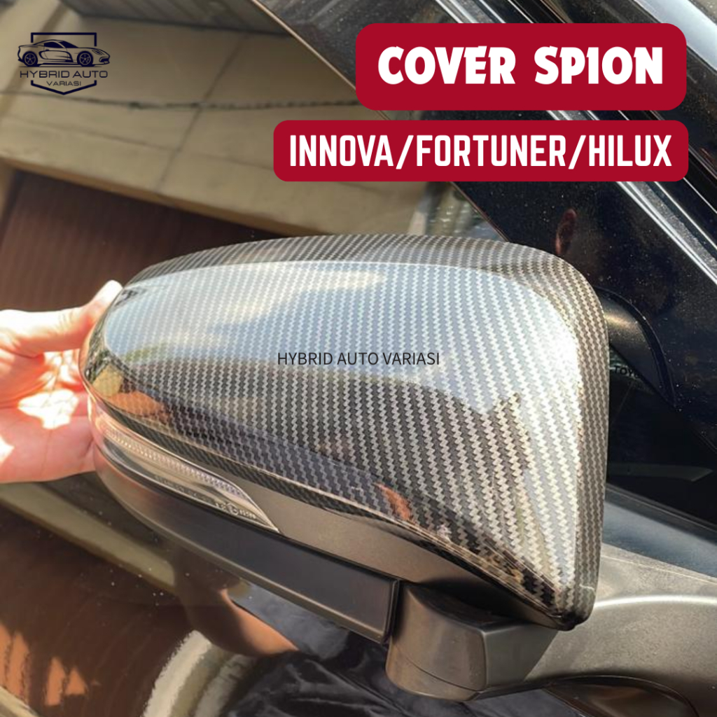 Jual Cover Spion Innova Reborn Zenix Fortuner VRZ Hilux Revo Motif ...