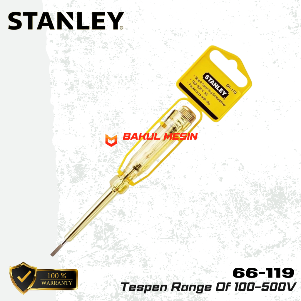 Jual Stanley 66-119 Obeng Tespen Listrik AC Spark Detecting Srewdriver ...