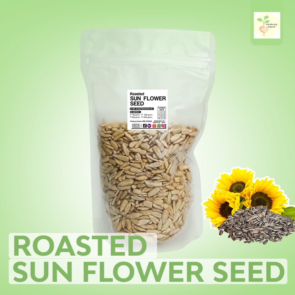 Jual Sunflower Seed 250gr - Roasted Biji Bunga Matahari | Shopee Indonesia