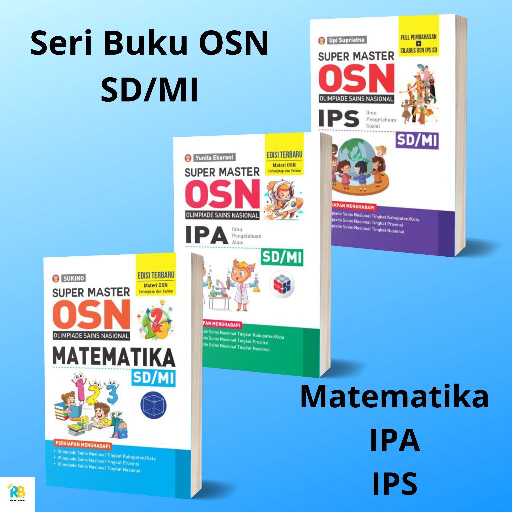 Jual Buku Super Master OSN Matematika/IPA/IPS SD/MI | Shopee Indonesia