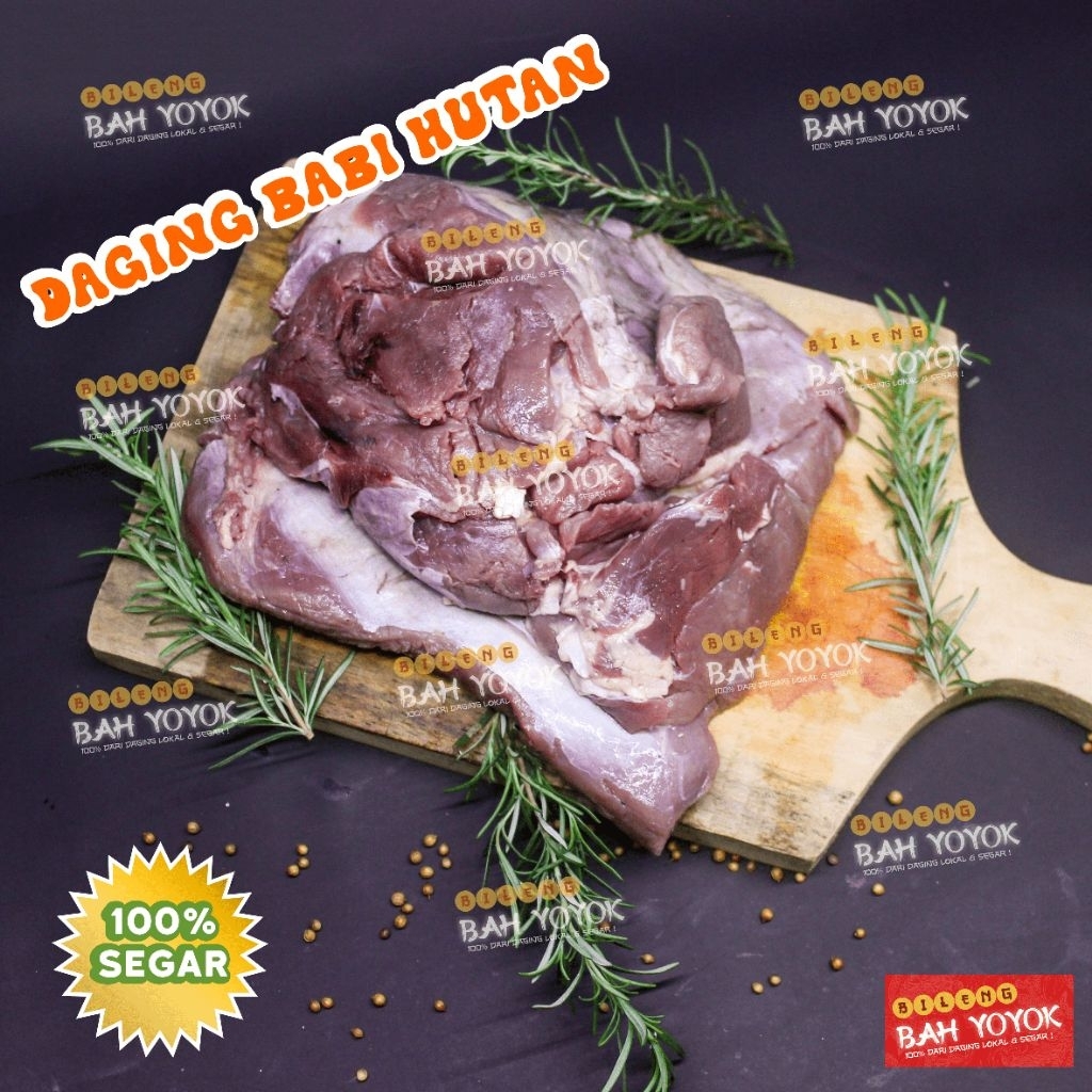Jual Daging Babi Hutan Tanpa Tulang - Daging Celeng Tanpa Tulang ...