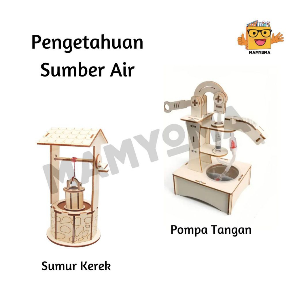 Jual Mainan Rakit Science Katrol Sumur Hook Alat Peraga Edukasi ...