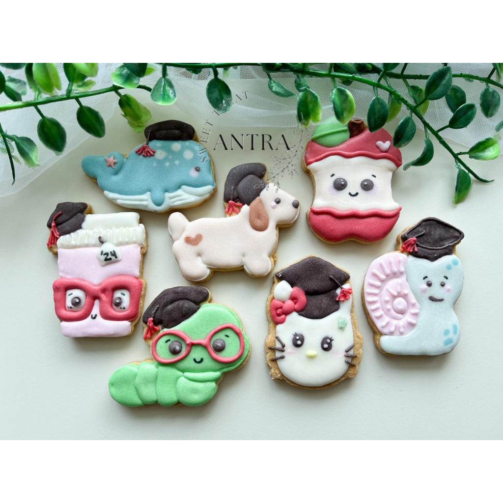 Jual Cookies GRADUATION - Character Icing Sugar / Kukis Hias | Shopee ...