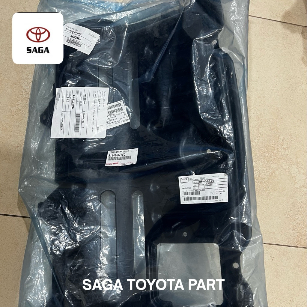 Jual Tutup Cover Mesin Bawah Deck Dek Bawah Mesin Engine Avanza Veloz 51441-BZ150 Original ...