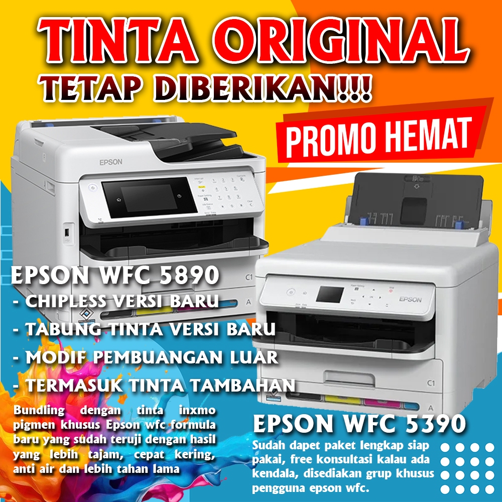 Jual Epson WorkForce Pro WFC 5390 5890 C5390 C5890 | Shopee Indonesia