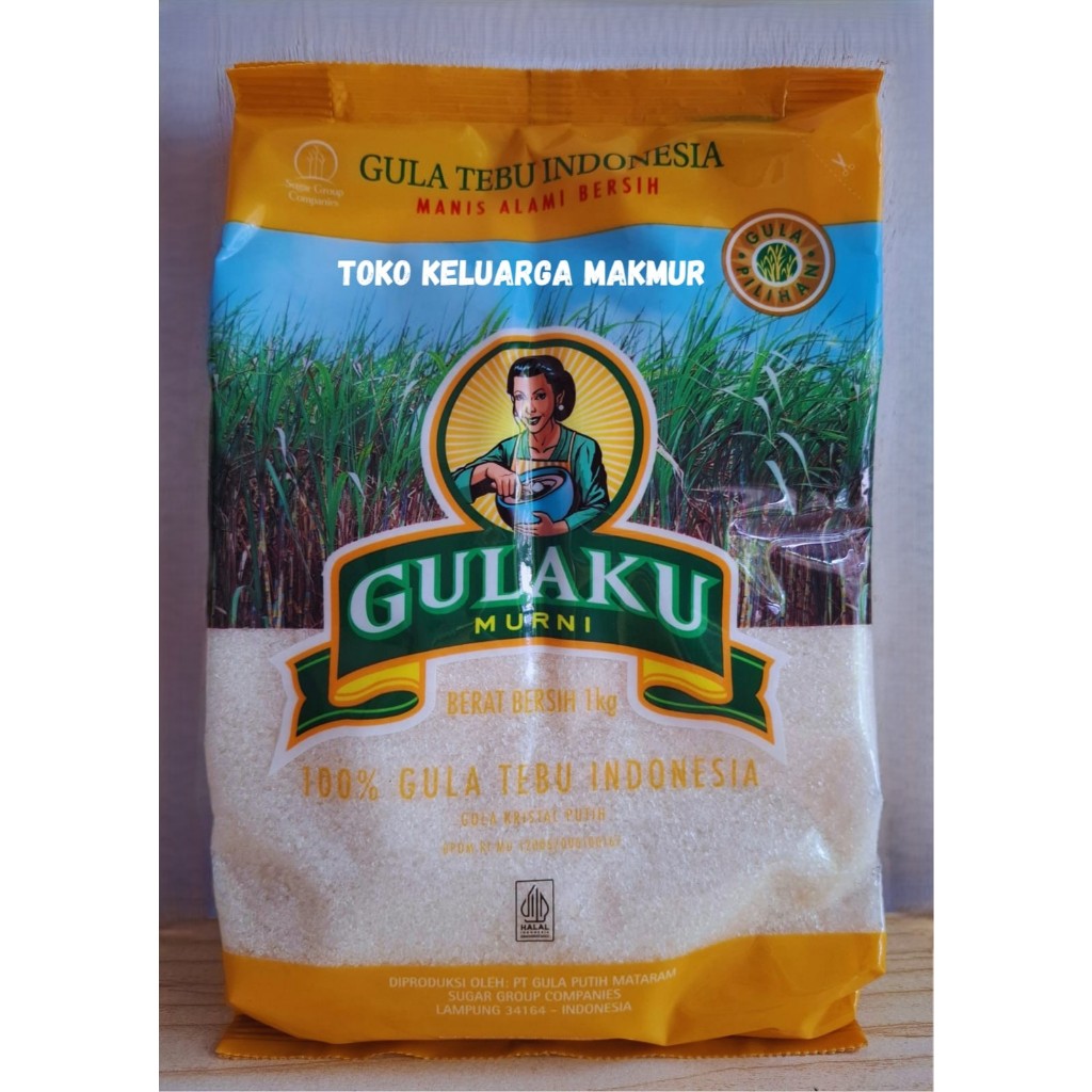 Jual GULAKU GULA TEBU KUNING @ 1KG | Shopee Indonesia