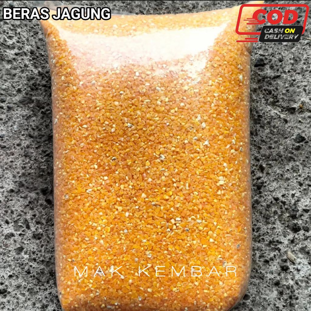 Jual Beras Jagung Kemasan 1 KG Berasan Jagung Super Pilihan Terbaik ...