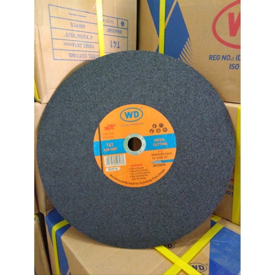 Jual WD Mata Gurinda Potong Besi Red Cutting Wheel 14"inch Cut Off ...