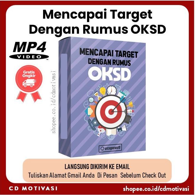 Jual Cara Mencapai Target Dengan Rumus OKSD | Shopee Indonesia