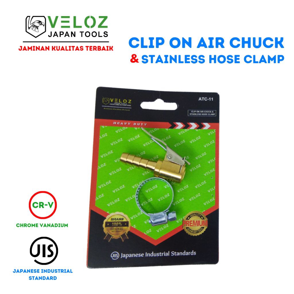 Jual VELOZ AIR CHUCK CLIP ON ISI ANGIN - VELOZ CLIP ON AIR CHUCK ALAT ...