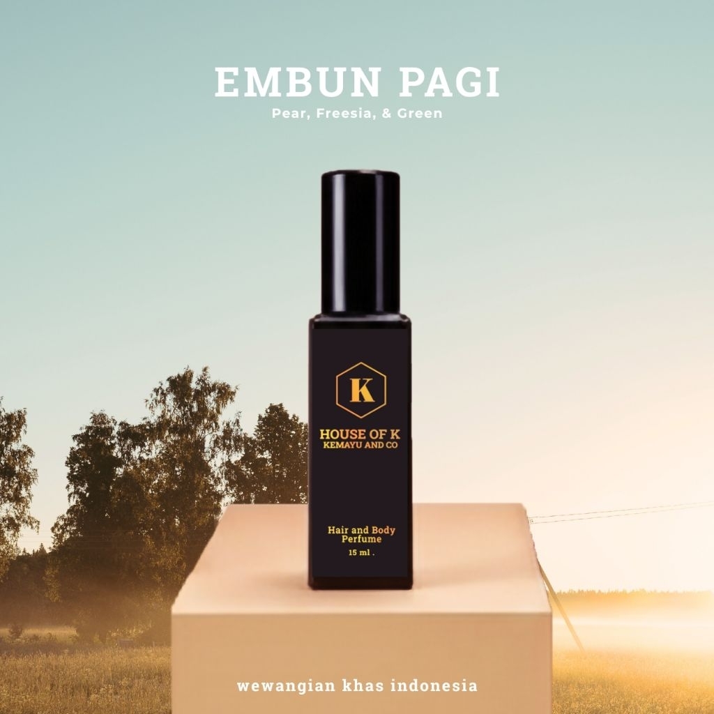 Jual Kemayu & Co - Embun Pagi Hair and Body Perfume 15Ml | Travel Size ...