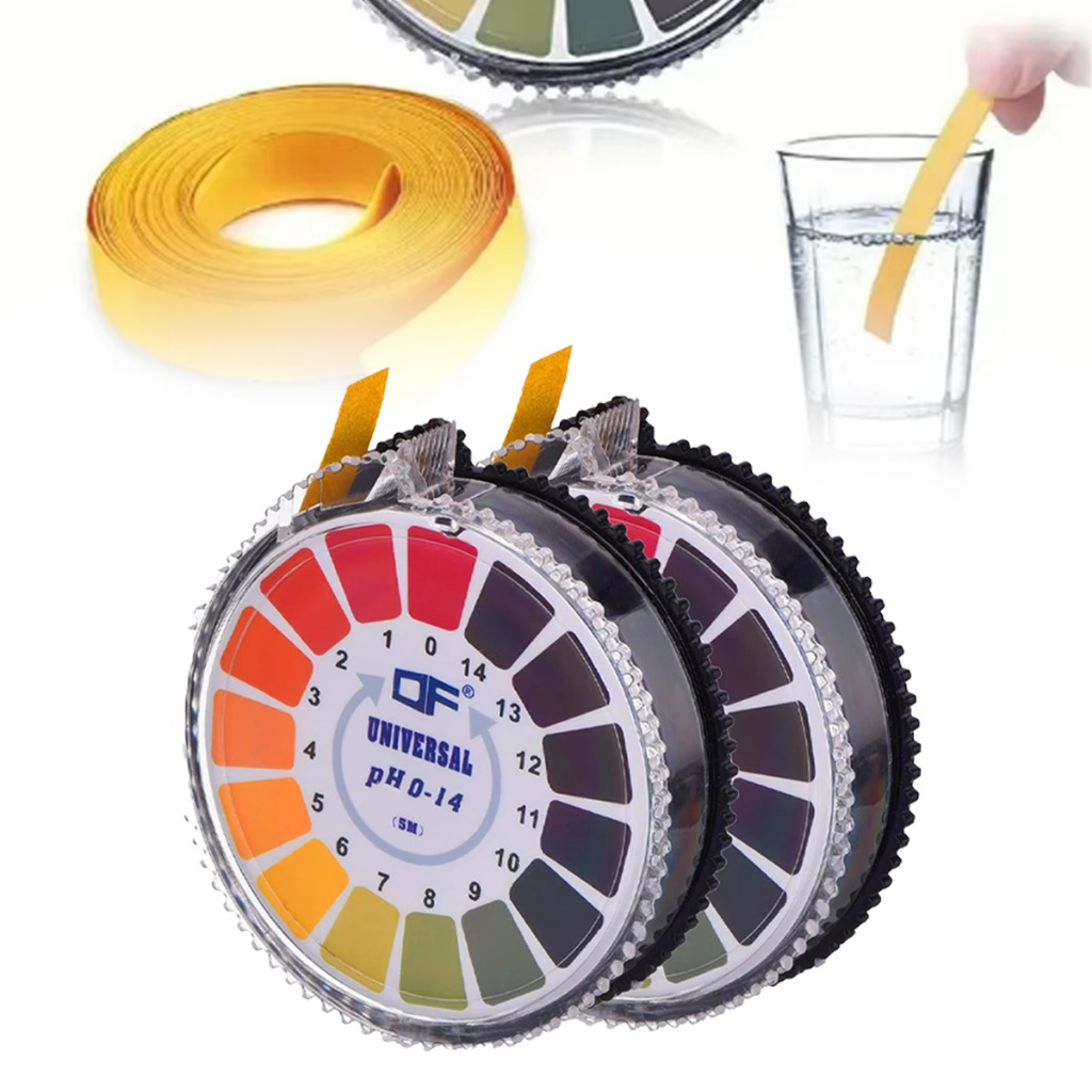 Jual 5m kertas ph universal Tester PH Air 0-14 Roll Indicator Universal ...