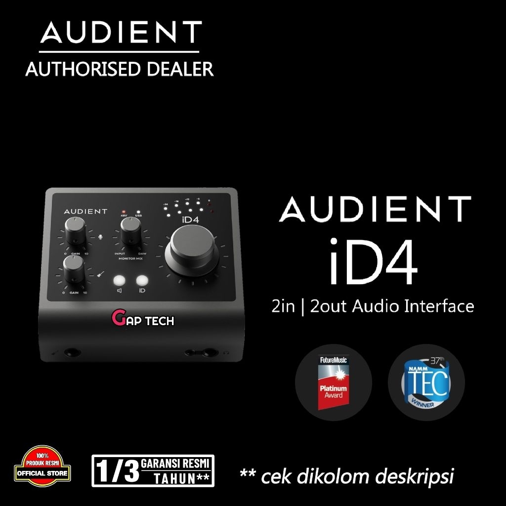 Jual Audient iD4 MkII / iD-4 MkII / iD 4 MkII - 2in | 2out Audio ...